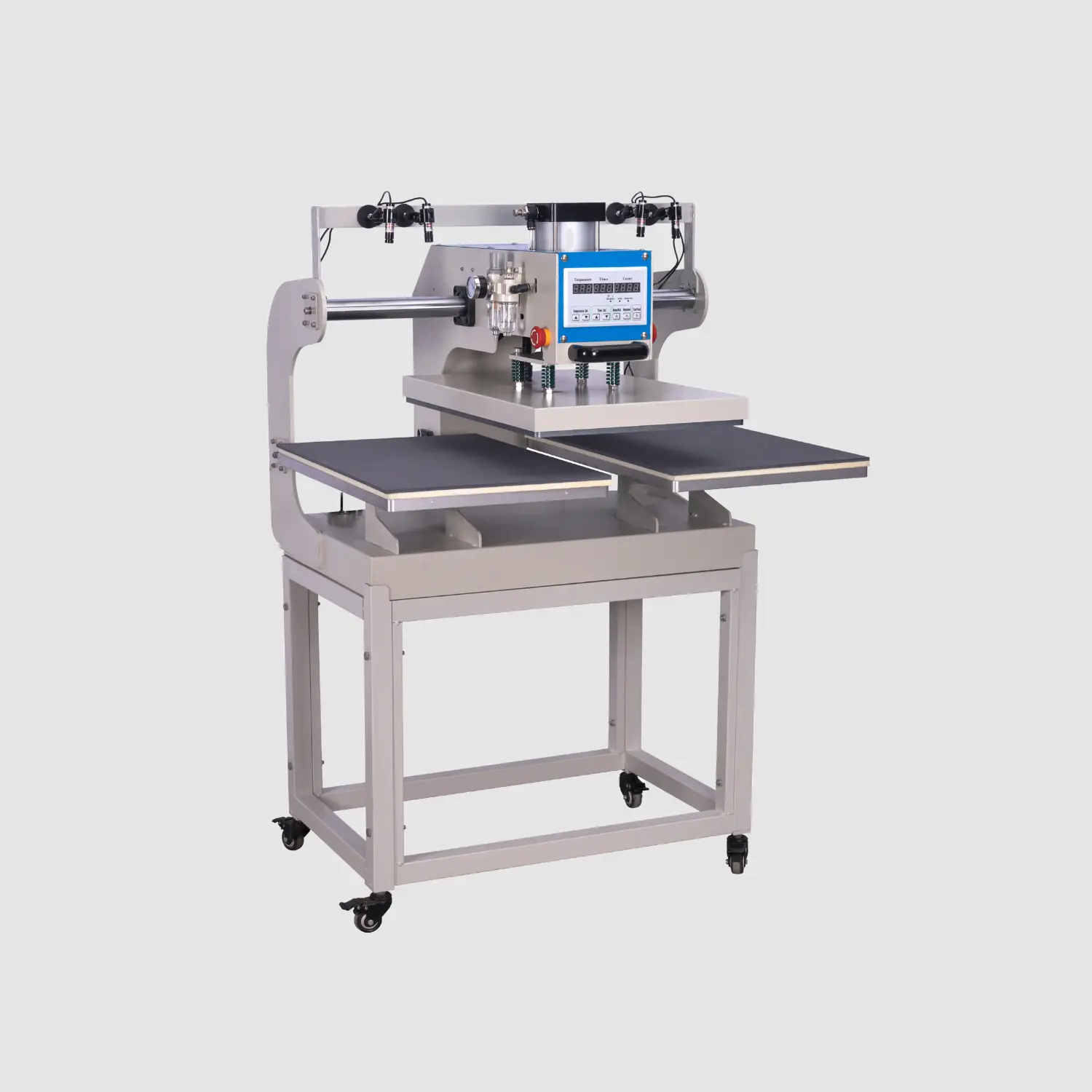 16"x24" Pneumatic Dual Heat Press with Infrared Positioning - Kilo Heat ...