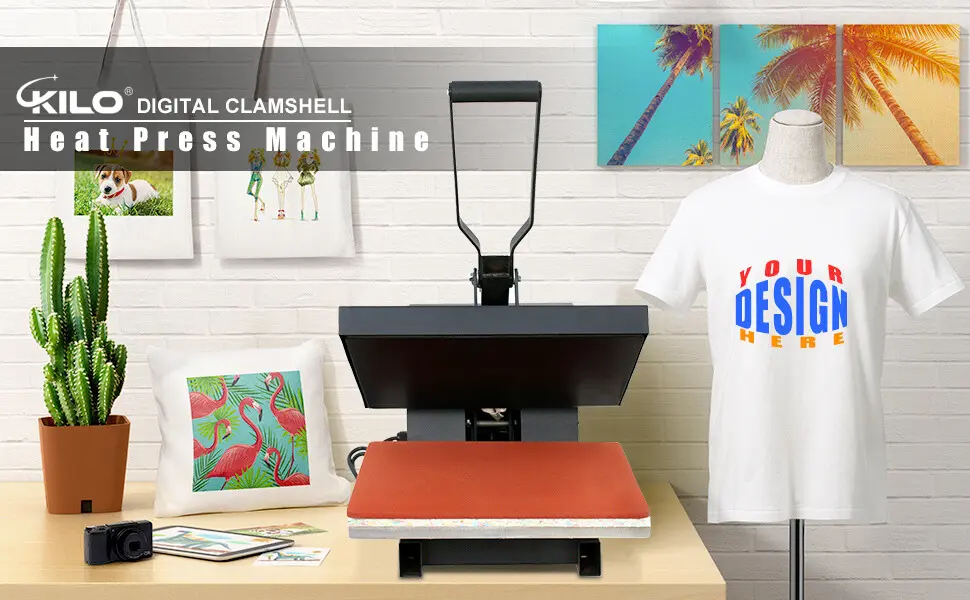 Heat Press Machine - Kilo Heat Press