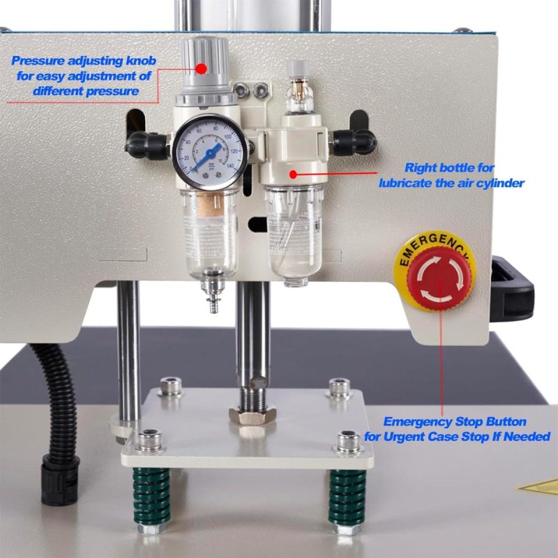 16"x24" Pneumatic Heat Press with Dual Platen - Kilo Heat Press