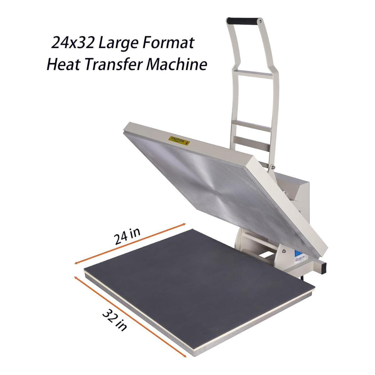 24"x32" Large Format Manual Heat Press Machine (110V) - Kilo Heat Press