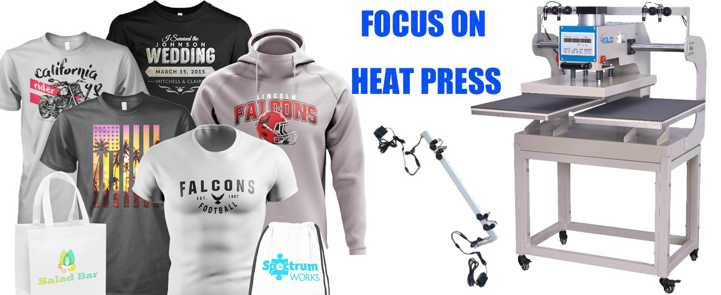 Pneumatic Heat Press Machine - Kilo Heat Press