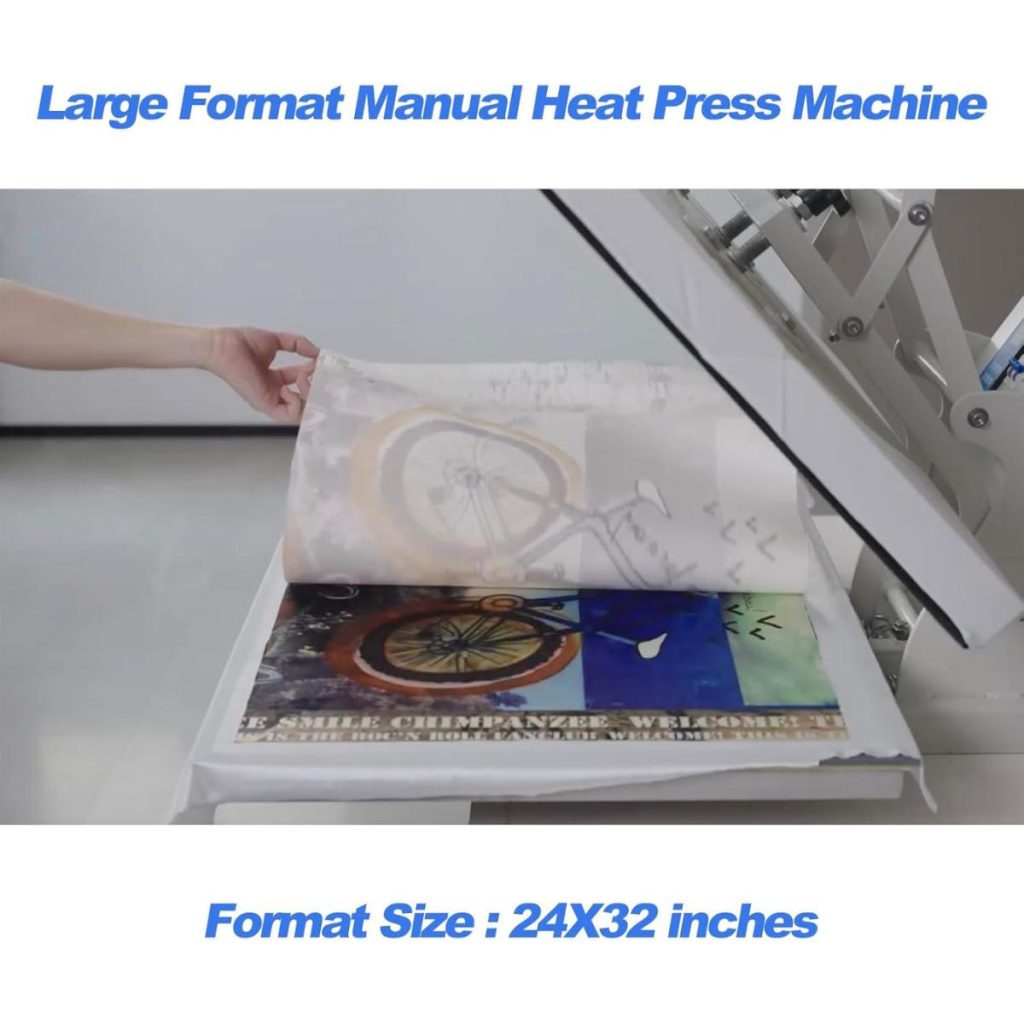 24"x32" Large Format Manual Heat Press Machine (110V) - Kilo Heat Press
